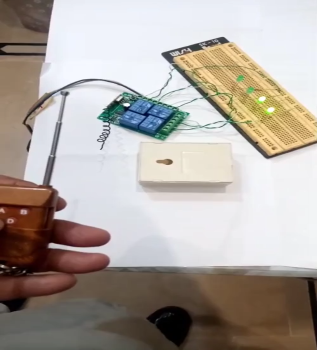 4-Channel RF Remote Control | Daraz.pk