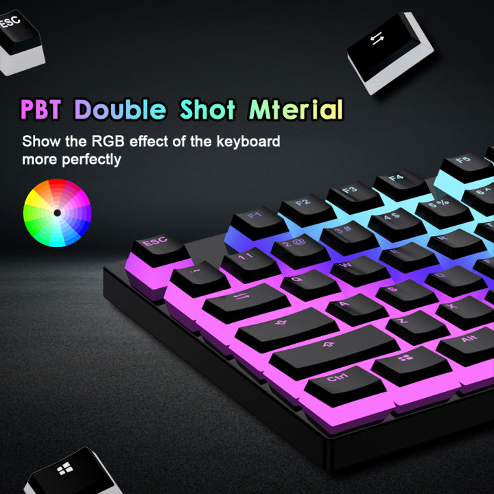 PBT Keycaps 119 Keys OEM Profile Set Custom Keycap For Key Caps Pudding ...