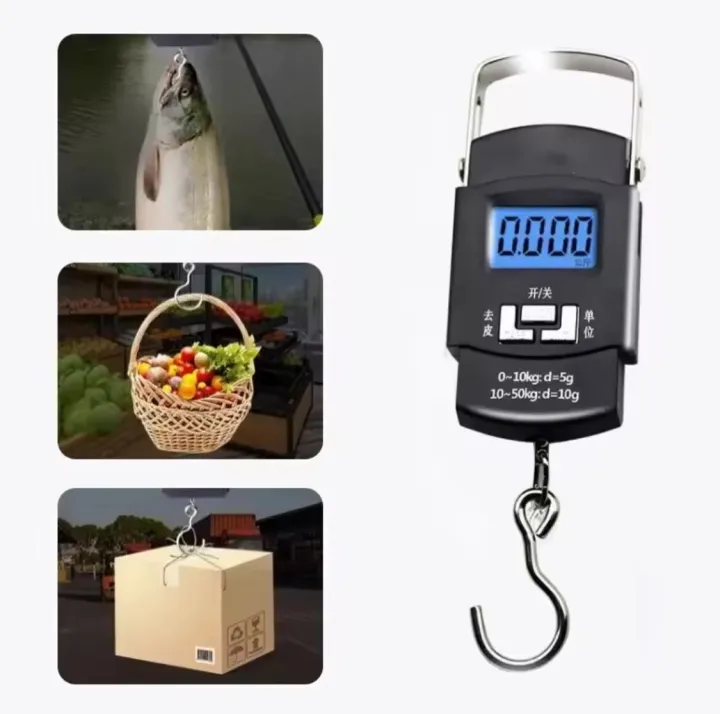 NBR Imported Hook Scale Hanging 50-Kg Portable Scale Electronic Digital ...