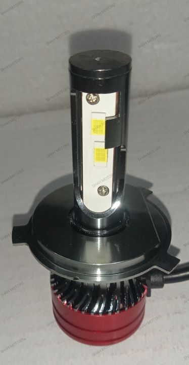 LED Headlight Kit V13 H4 800w 28000 LM 6500K High Low Blubs Powerful ...