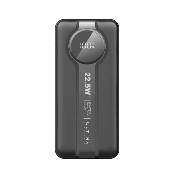 Ultima Boost 30K Pro 30000mAh Powerbank with 22.5W Fast Charging ...