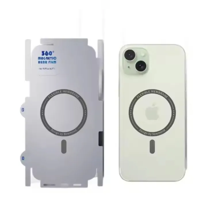 Magnetic Matte Full Wrap TPU Back Film Screen Protector for Magsafe ...