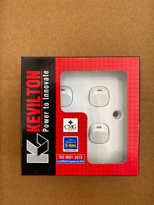 4Gang 1Way Switch (Kevilton) | Daraz.lk