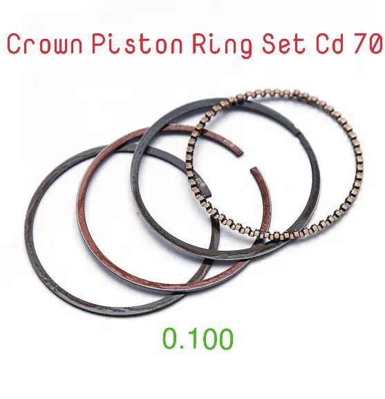 Crown Piston Ring Kit (0.100) for cd 70 motercycle. | Daraz.pk