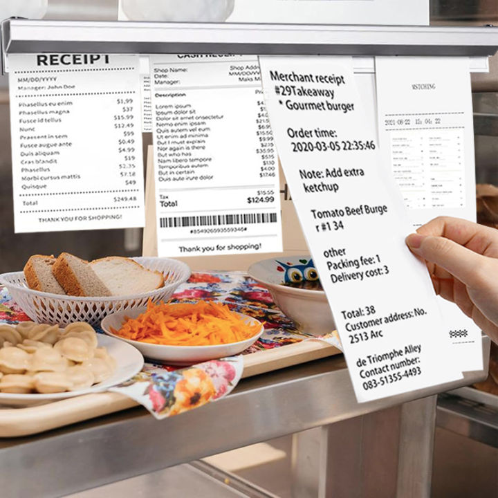 20cm Restaurant Ticket Holder Aluminum Order Rack Receipt Holder ...