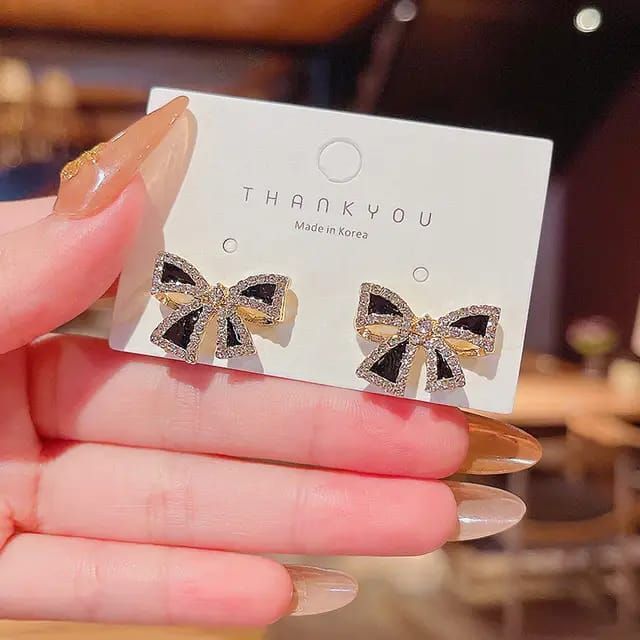 earstuds for girls,new korean style elegant ear studs,beautiful stonned ...