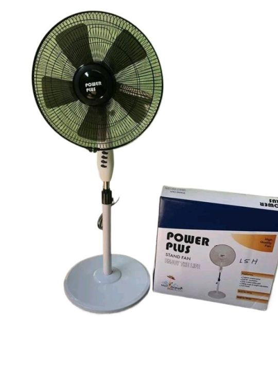 16 Inch Power Plus Stand Fan With Timmer | Daraz.com.np