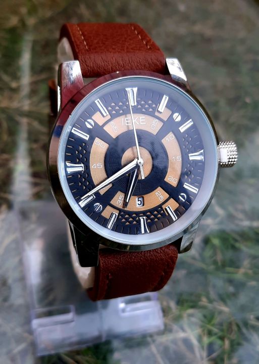 IEKE Branded Stylish Design Gents Quartz Wrist Watch | Daraz.pk
