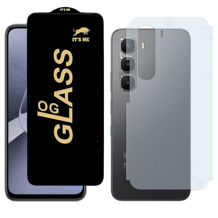 Infinix Hot 60 Pro OG Glass Screen Guard HD Plus Premium Finish ...