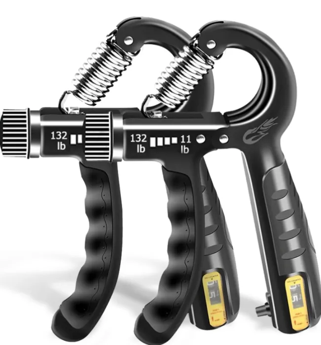 Adjustable hand gripper automatic Counting, Non slip Hand grip strength ...
