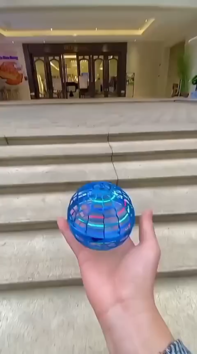 Wireless Rechargeable Flying Ball Toy with Remote Control – Colorful ...