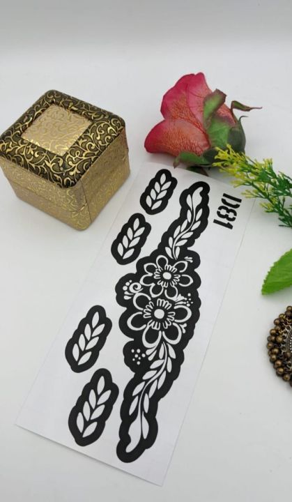 Mehndi sticker Mehndi stencil mehndi design 66 | Daraz.pk