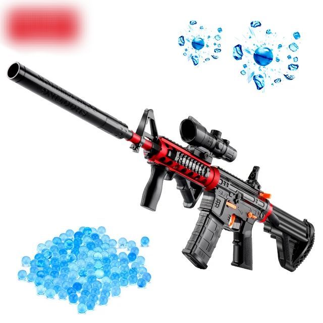 M416 Assault Rifle Electric Splatter Gel Ball Blaster With Water Beads ...