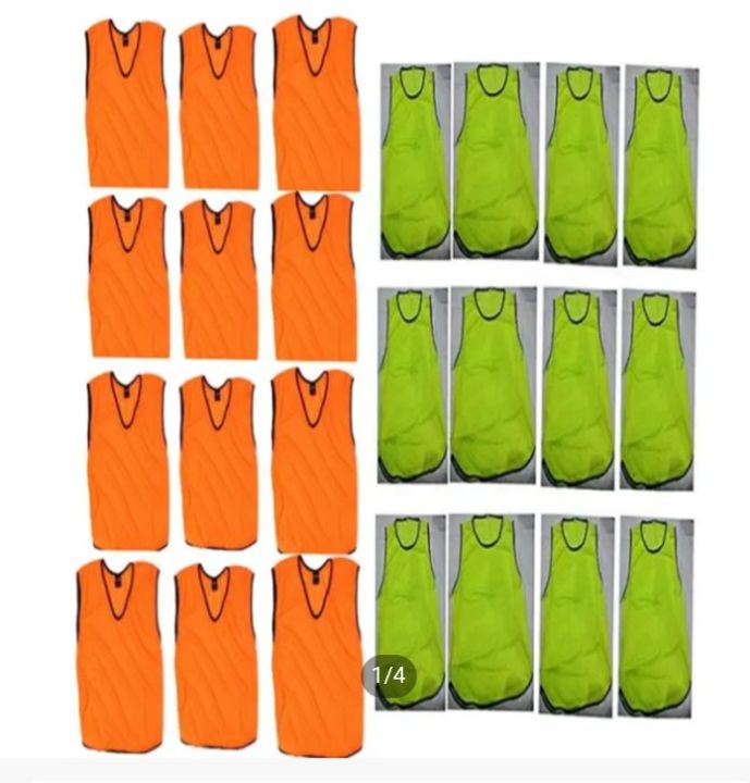 Football Bib Vest In Mesh Training Vest football socks training vest 2 ...