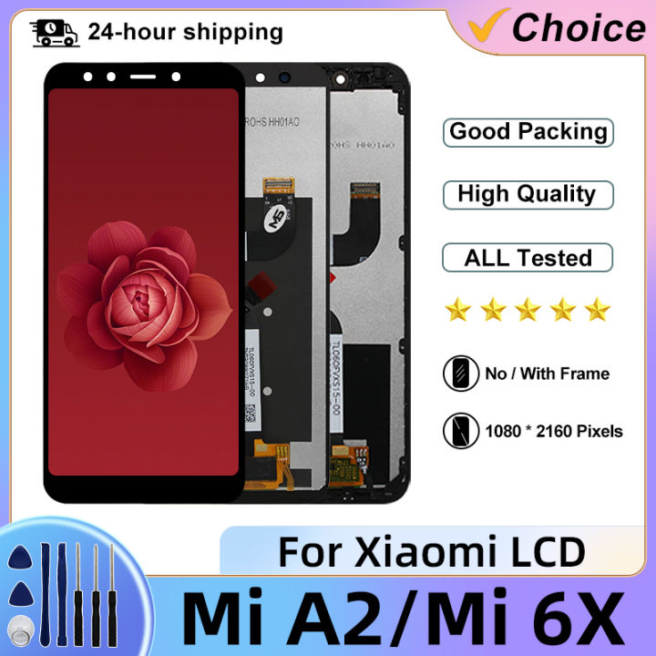 Choice For Xiaomi MiA2 LCD Display Touch Screen Digitizer Assembly For ...