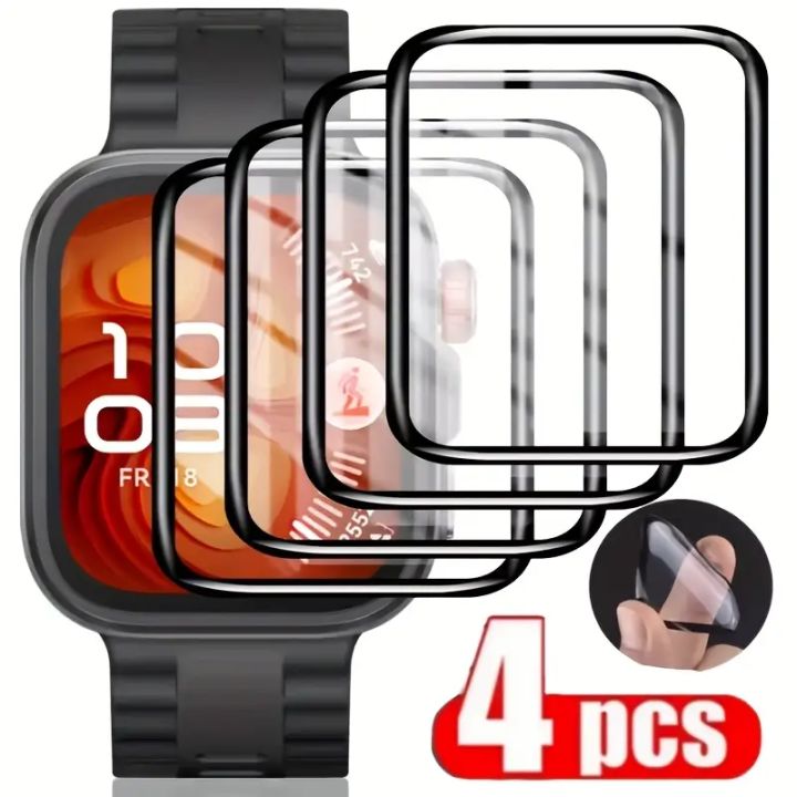 1-5Pcs 9D Curved Film For Huawei Watch fit3 fit4 SmartWatch Screen ...