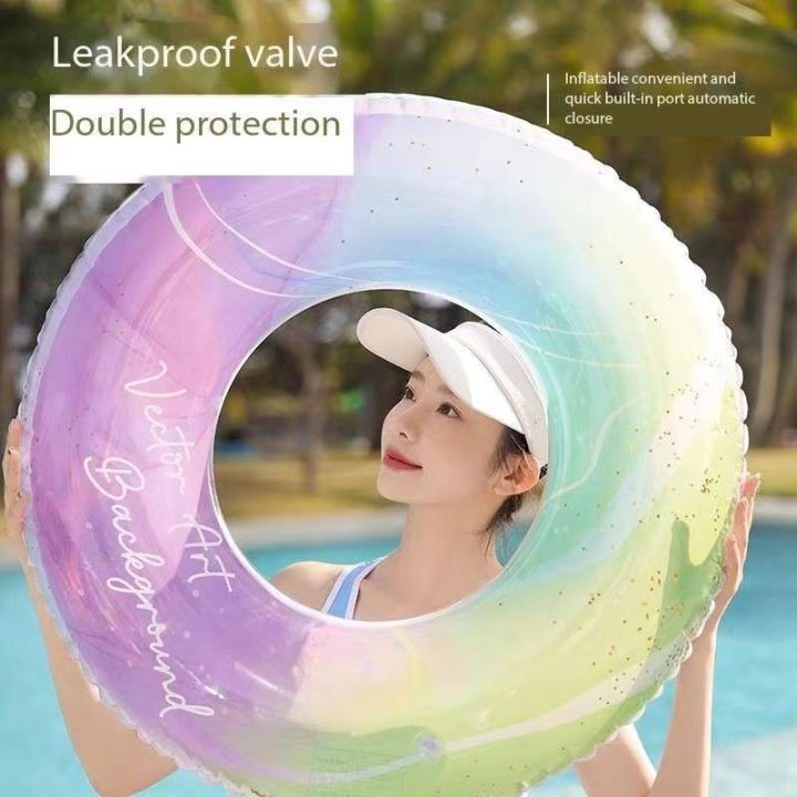 New Models Sequined Beach Swim Circle Float Water Pool Party ...