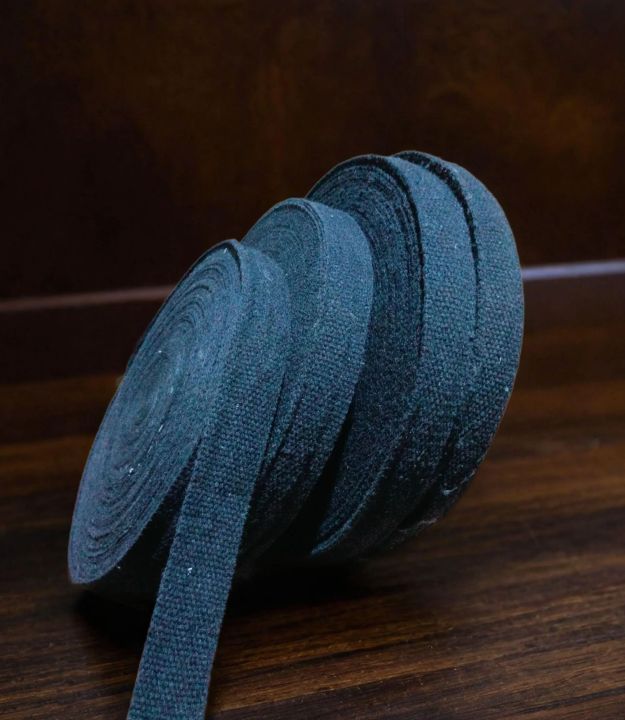 Jet Black Niwar Roll 4cm Width - 1Kg Weight Cotton Tape - Crafting Tape ...