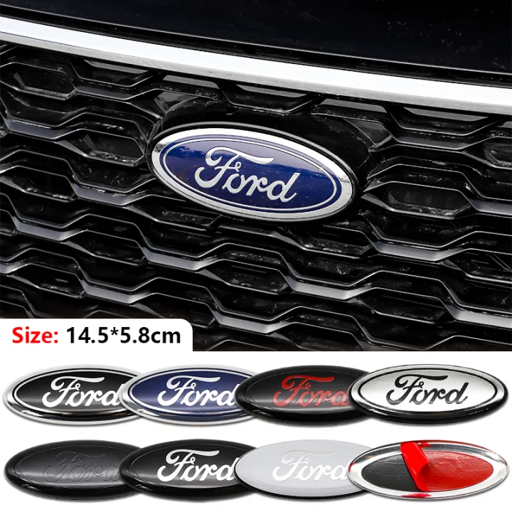 1PC 14.5CM Car Front Hood Emblem Badge Sticker logo For Ford Mondeo ...