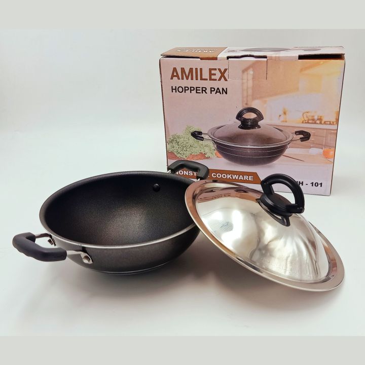 Non stick Hopper pan Brand Amilex ANH-101 | Daraz.lk