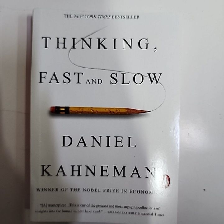 THINKING FAST AND SLOW BY DANIEL KAHNEMAN | Daraz.pk