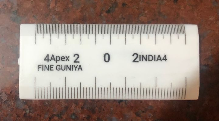 Apex 2 inch engine divided scale | Daraz.com.bd