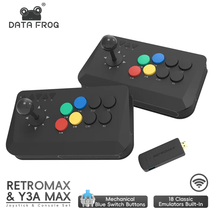 Data Frog Arcade Fighter Stick for Windows IOS Android TV Box Street ...