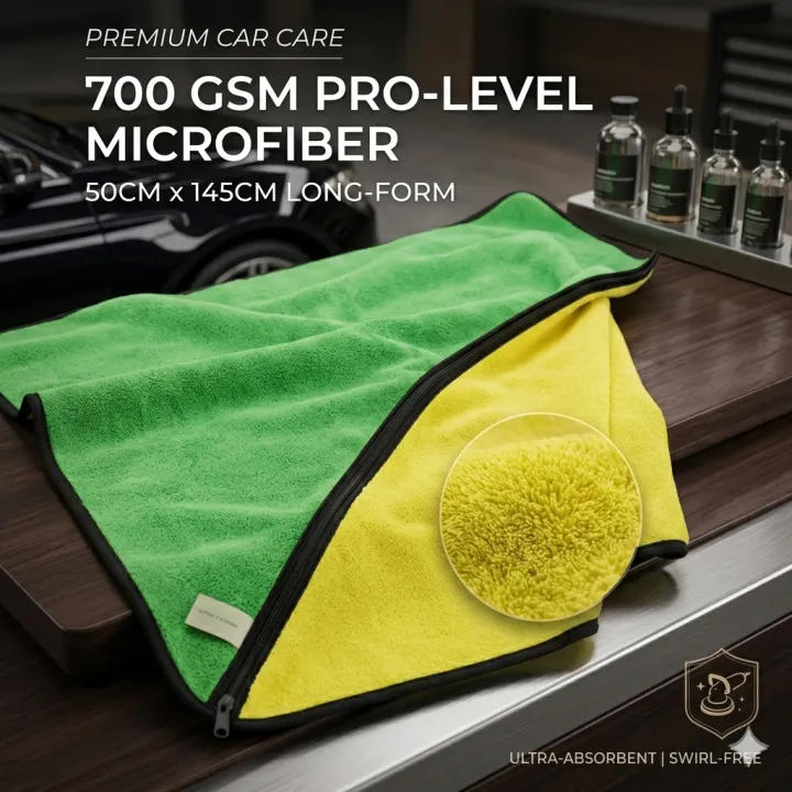 Extra Large 50x145cm Microfiber Cleaning Cloth 700 G sm – Super ...