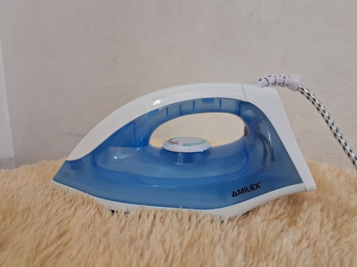 Iron box low price 1000W dry iron powerful performance nonstick sole ...