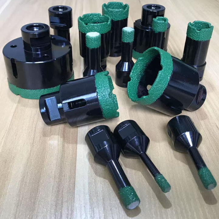 Diamond Brazed Core Dry Drill Bit 1Pc 6-100mm for Porcelain Tiles ...