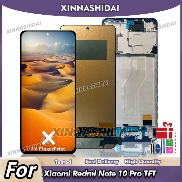 6.67" TFT for Redmi Note 10 Pro 4G LCD Display Touch Screen For Redmi ...