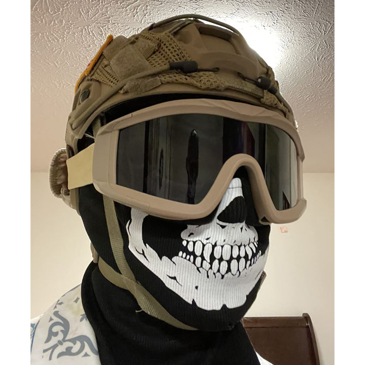 Ghosts Skull Full Face Mask for Cosplay Party Halloween Outdoor ...