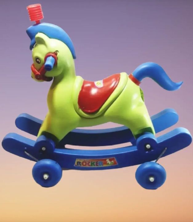 Baby Racking and Riding Horse, kids horse ride premium quality | Daraz.pk