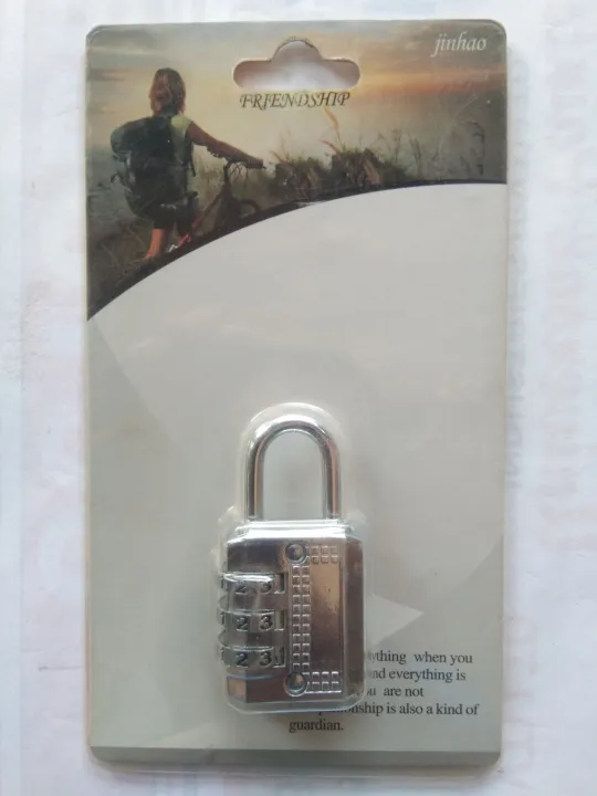 Combination Pad Lock Number Lock | Daraz.lk