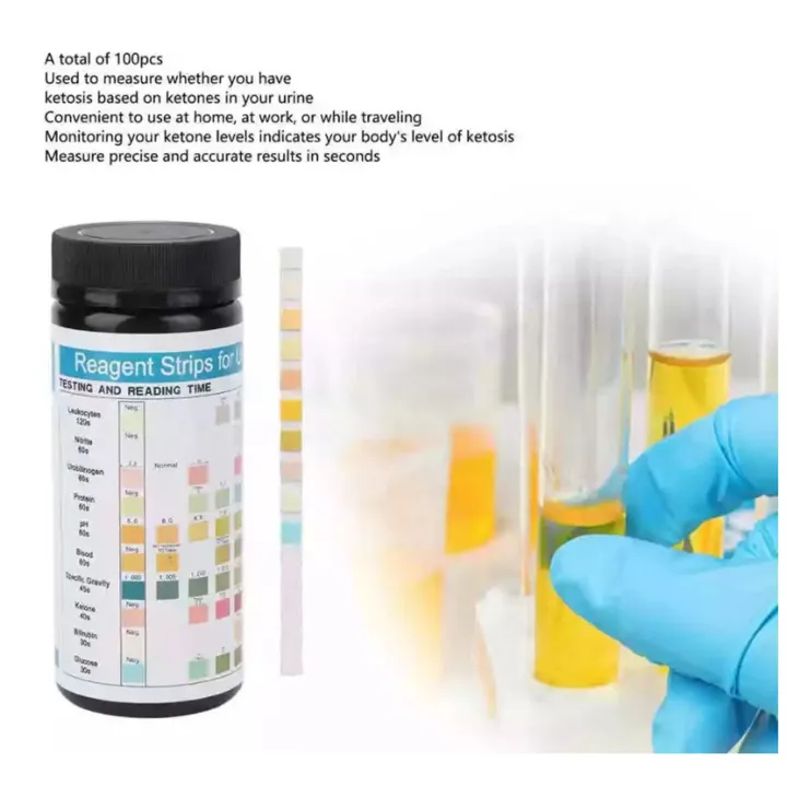 Urine Test Strips Glucose Test Strips 2 Years Guarantee 12 Tests User ...