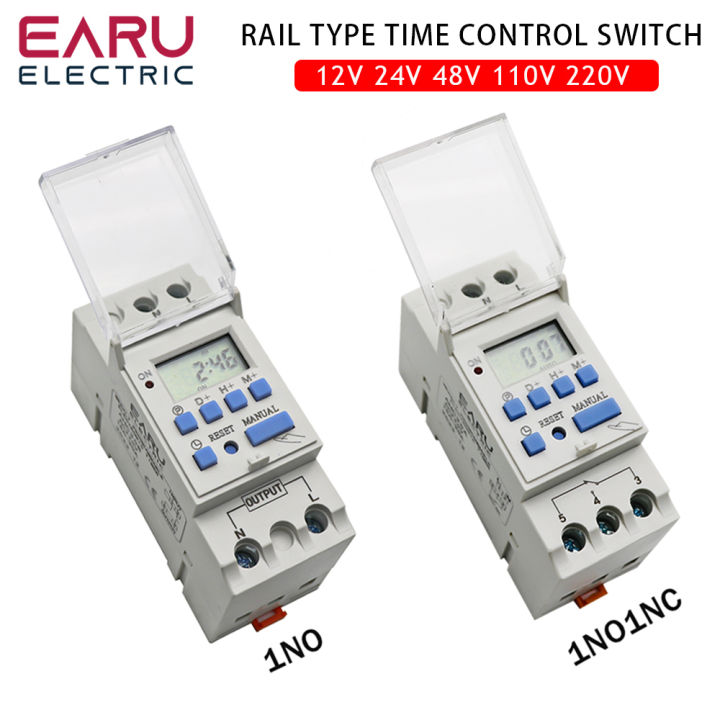 【Limited Stock Available】 15A 30A New Type Din Rail 2 wire Weekly 7 ...