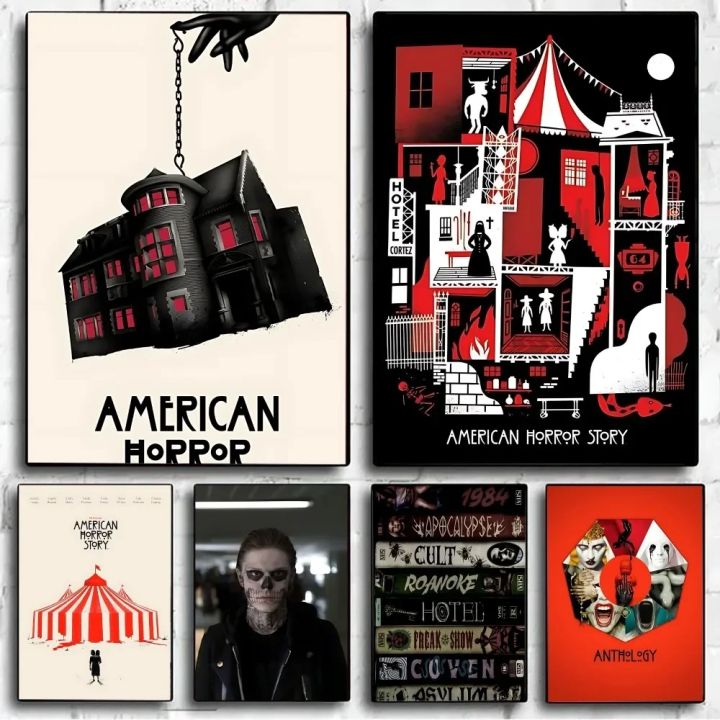 AHS American Horror Story Poster No Framed Poster Kraft Club Bar Paper ...