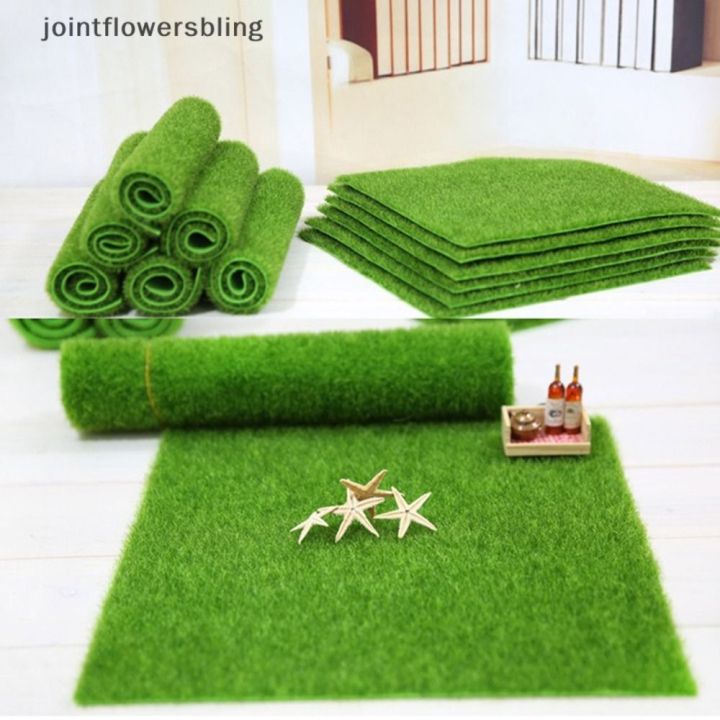 Grass Mat Green Artificial Lawns Turf Carpets Fake Sod Simulation Moss ...