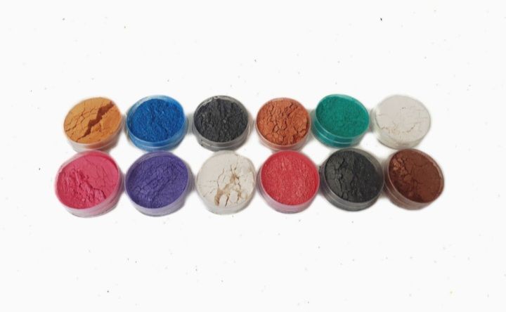 Mika Powder 12 Pieces for Resin Art | Daraz.pk