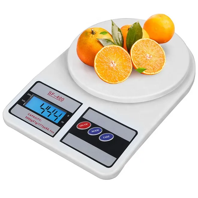SF-400 Digital Kitchen Scale (10kg/1g) - Waterproof Electronic Food ...