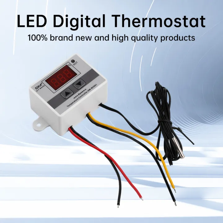 W3001 LED Digital Temperature Controller Thermostat Thermoregulator ...