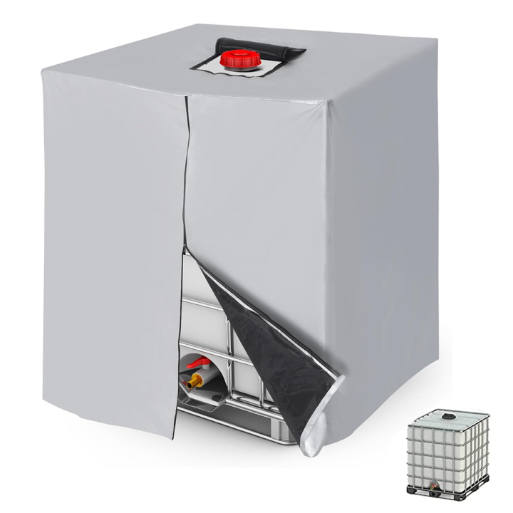 1pc 210D Outdoor Zipper IBC Tote 275 Gallon 1000L Outdoor Water Tank ...