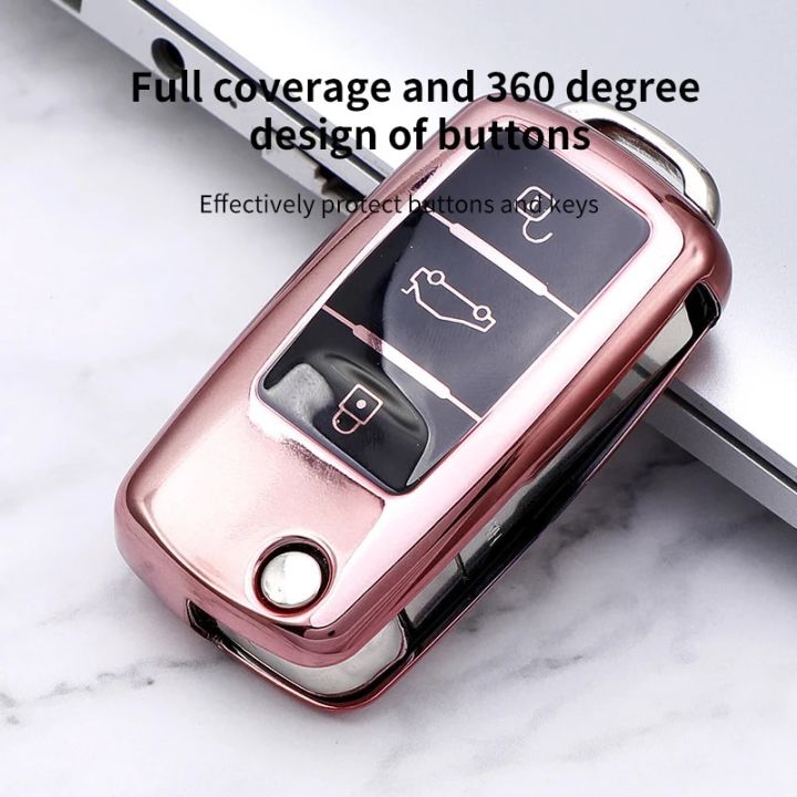 1pc TPU Car Key Case Cover For VW Volkswagen Polo Golf Passat Beetle ...