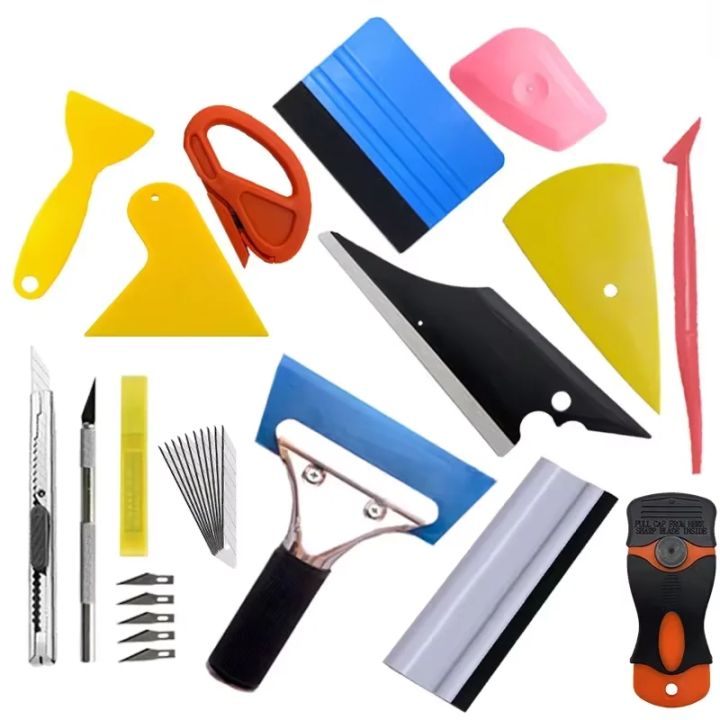 Hot Carbon Fiber Tools Vinyl Wrap Movie Sticker Wrapping Auto Window ...