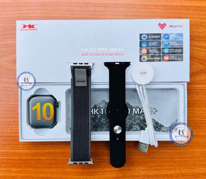 HK10 Pro Max Gen6 Series 10 AMOLED G-sensor NFC Dynamic Island Sound ...