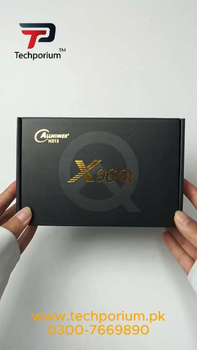 Premium Smart Box X96Q Mini Android 10v TV Box | Quad-Core Processor ...