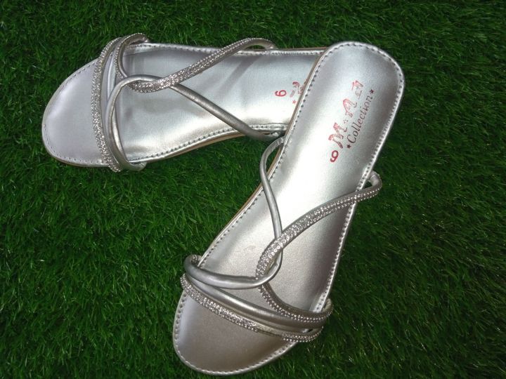 beautiful chapal fancy chapal kgussa stylish sandel gray color open ...