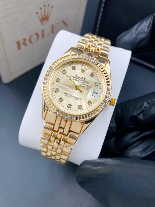 *ROLEX GIRLS COLLECTION💯💫* *DATE JUST MODEL* ️💫 *DATE MACHINE WORKING 💯 ...