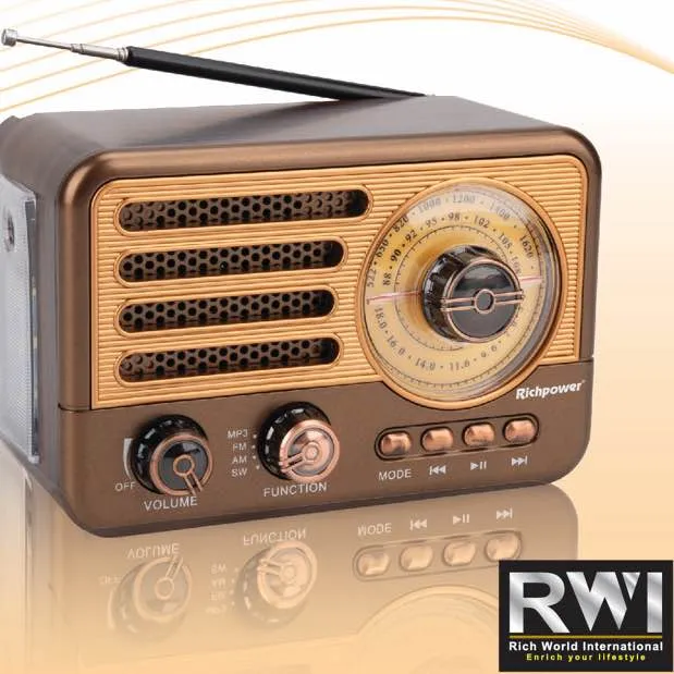 Richpower Rechargeable FM BLUETOOTH USB Radio 863 | Daraz.lk
