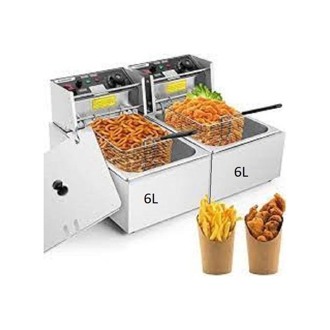 HOFFMAN'S- 12 LTR DEEP FRYER DOUBLE 88/2 | Daraz.lk
